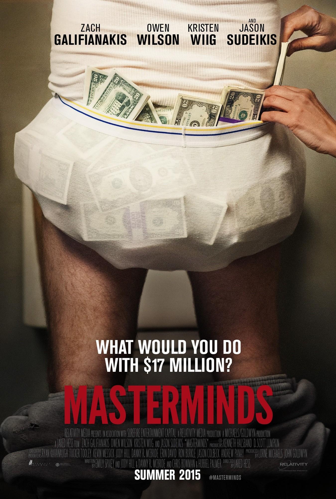 Masterminds (2016) Cast, Crew, Synopsis and Movie Info