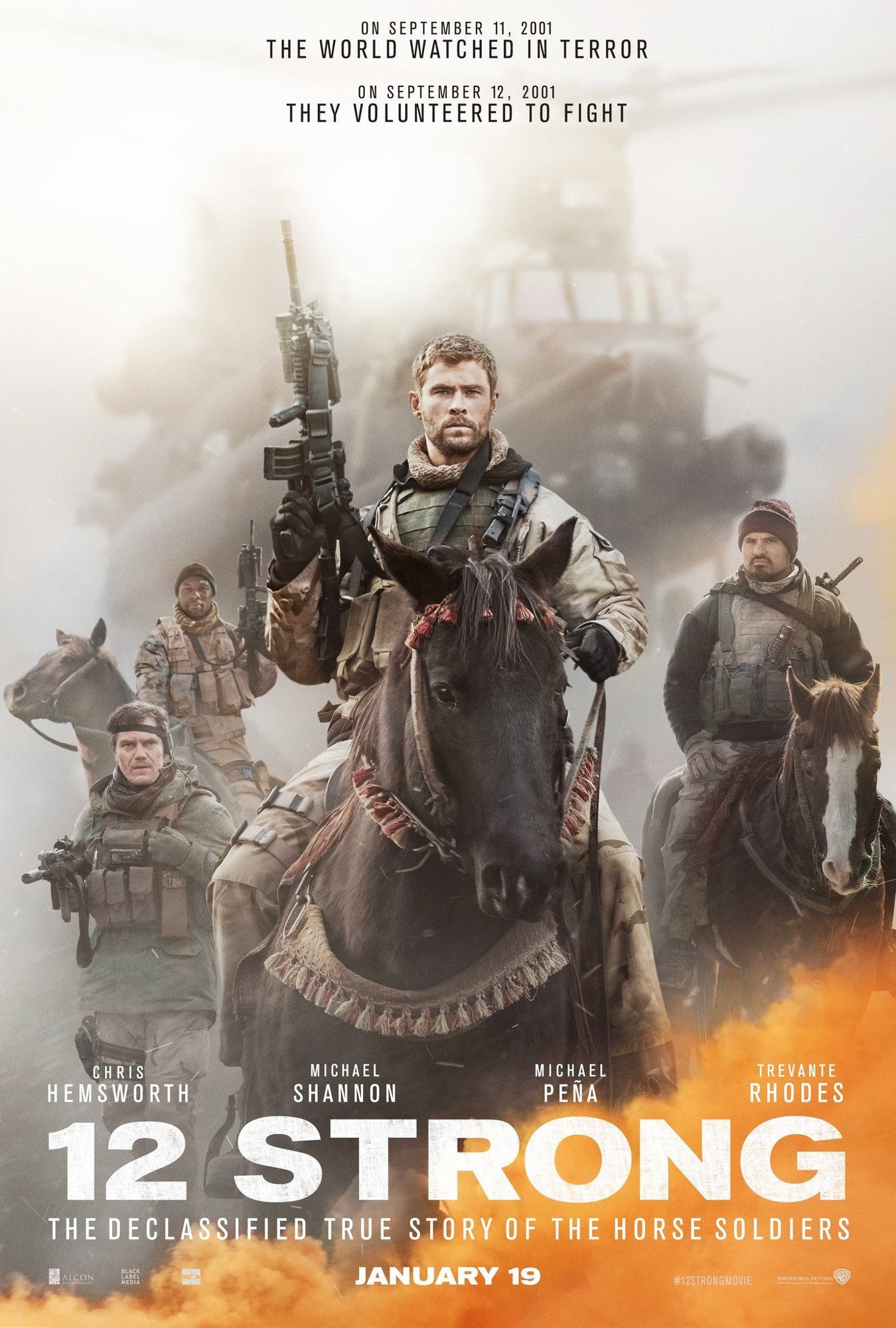 12 Strong (2018) Cast, Crew, Synopsis and Movie Info