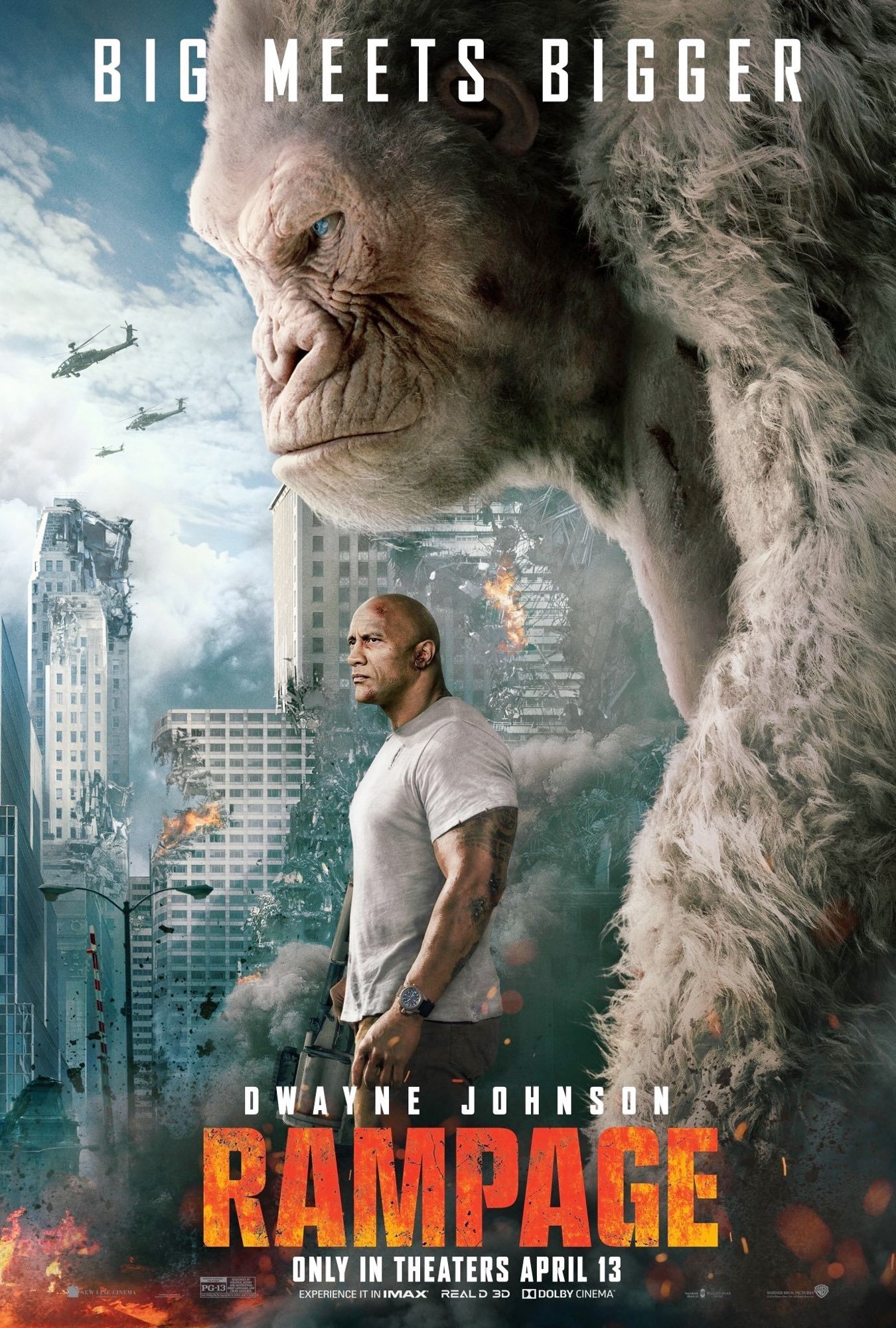 Rampage (2018) Cast, Crew, Synopsis and Movie Info