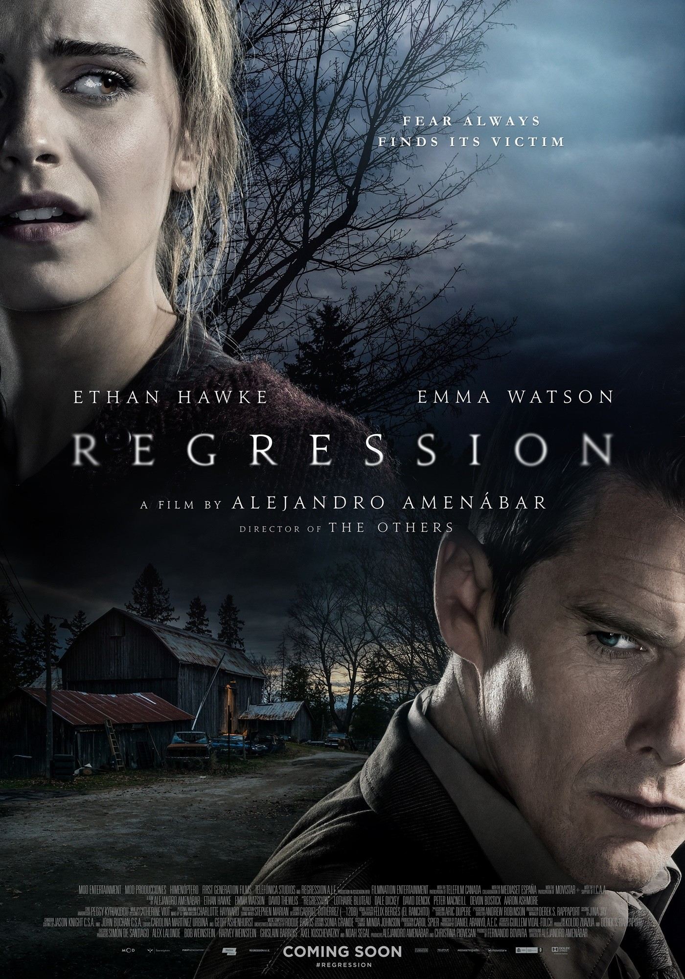 Regression (2016) Cast, Crew, Synopsis and Movie Info