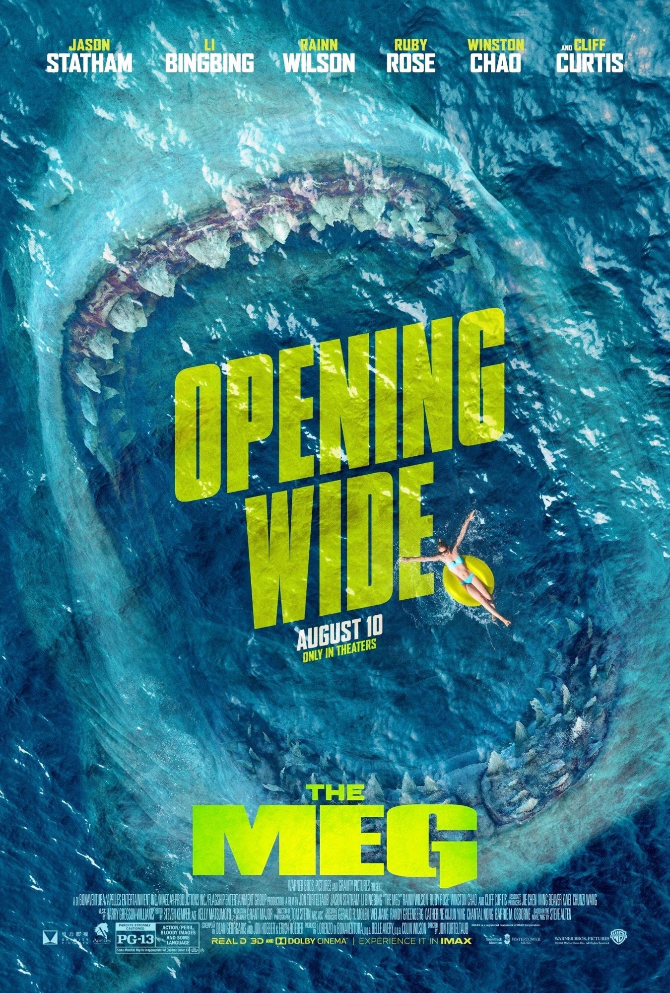 Meg, The (2018) Cast, Crew, Synopsis and Movie Info