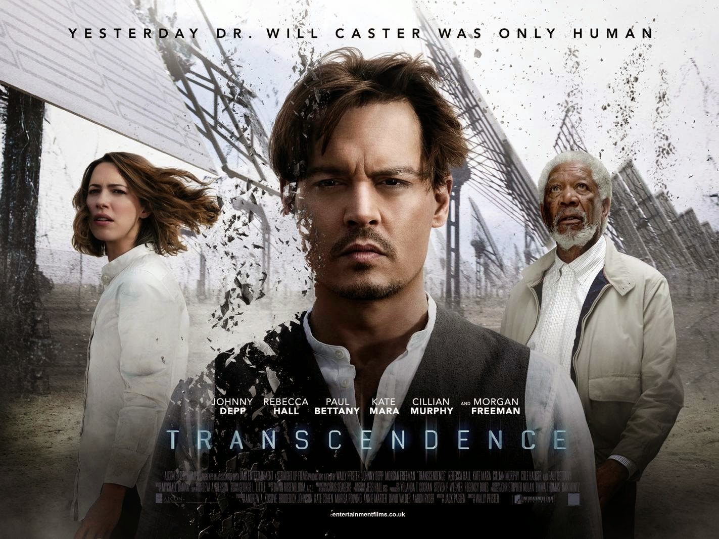 Transcendence (2014) Cast, Crew, Synopsis and Movie Info