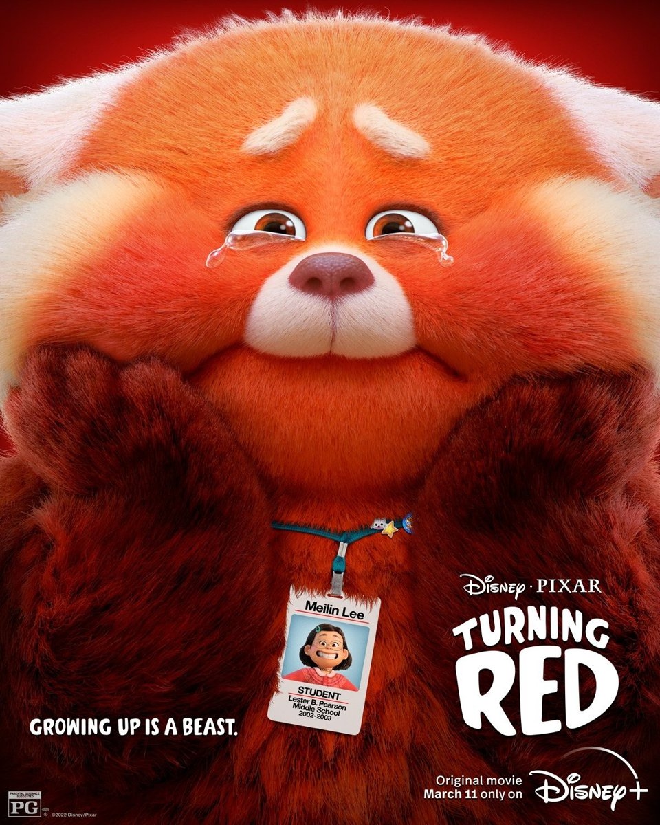Turning Red (2022) Cast, Crew, Synopsis and Movie Info