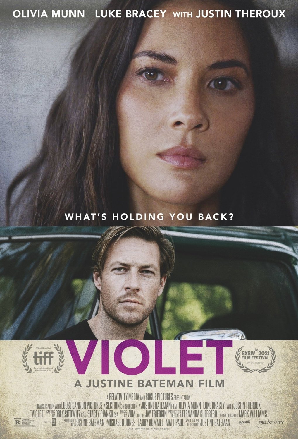 Violet (2021) Cast, Crew, Synopsis and Movie Info