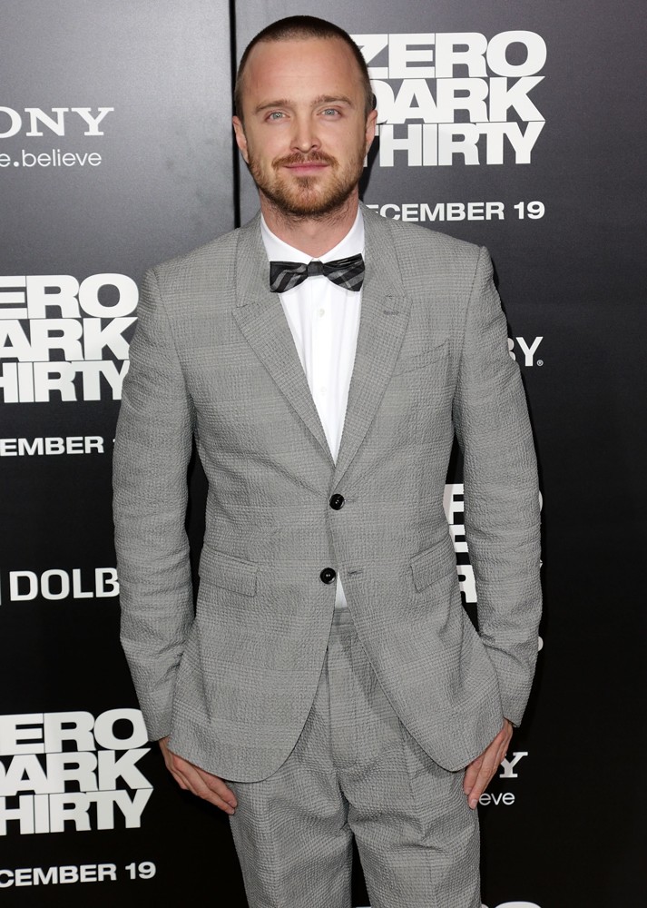 Aaron Paul Picture 1 - Los Angeles Premiere of Columbia Pictures' Zero ...