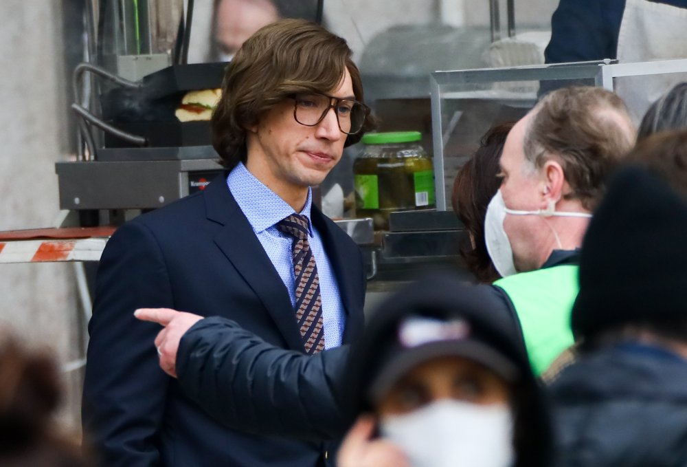 adam-driver Picture 1 - House of Gucci Shooting in Milan