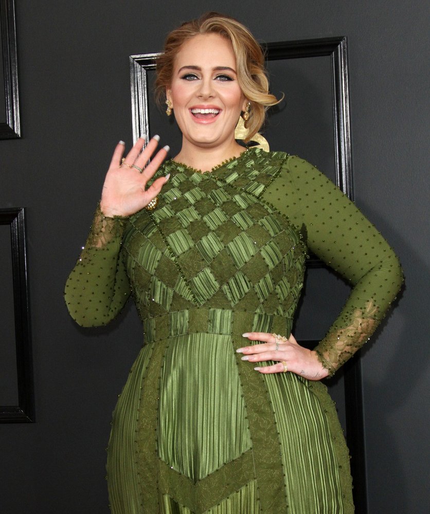 Adele Picture 1 - 59th Annual GRAMMY Awards - Arrivals