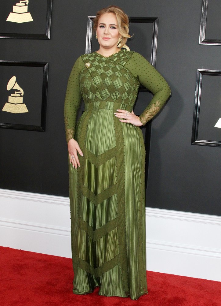 Adele Picture 1 - 59th Annual GRAMMY Awards - Arrivals
