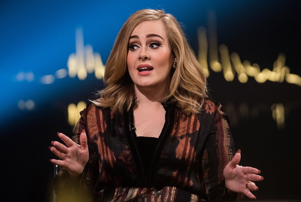 Adele Picture 1 - Skavlan Television Show Filming