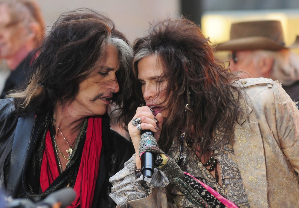 joe-perry Picture 1 - Aerosmith Performing Live During The Today Show ...
