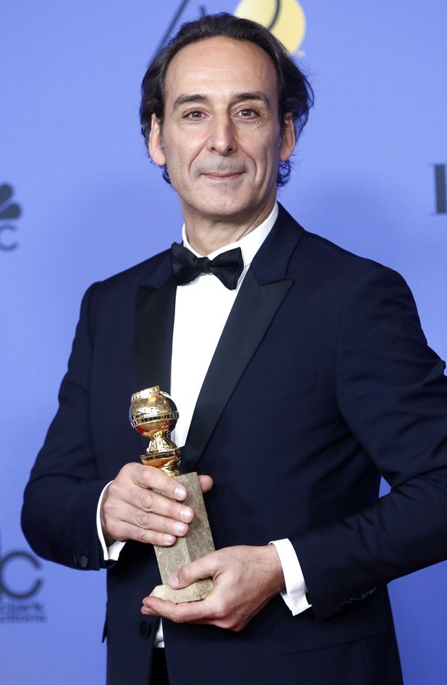 alexandre-desplat Picture 1 - 2018 Golden Globe Awards - Press Room