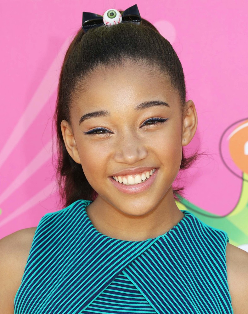 Amandla Stenberg Picture 1 - Nickelodeon's 26th Annual Kids' Choice ...