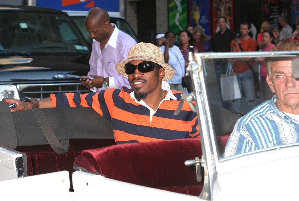 Andre Benjamin Picture 1 - The Late Show with David Letterman - Arrivals