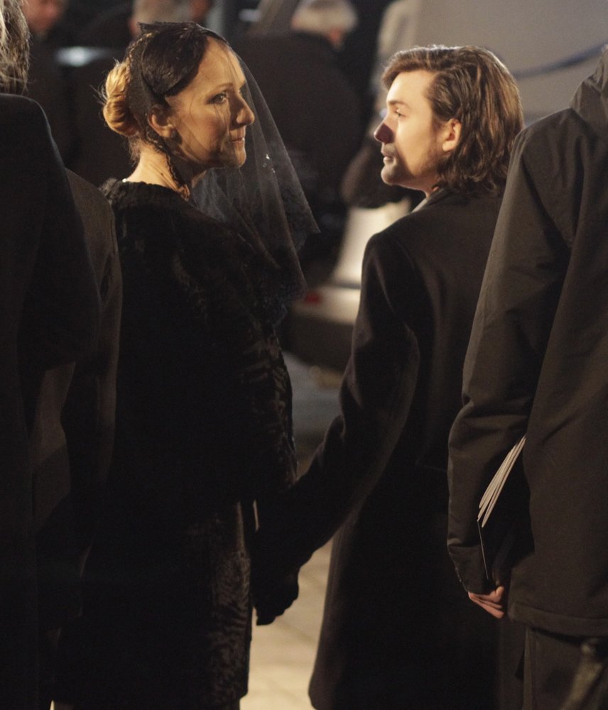 Celine Dion Picture 1 - Funeral Service for Celine Dion's Husband Rene ...