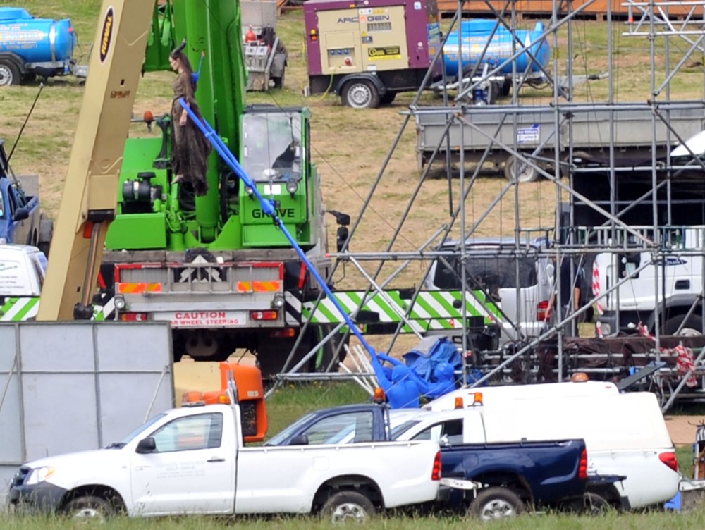 Filming of Disney Movie Maleficent - Picture 14