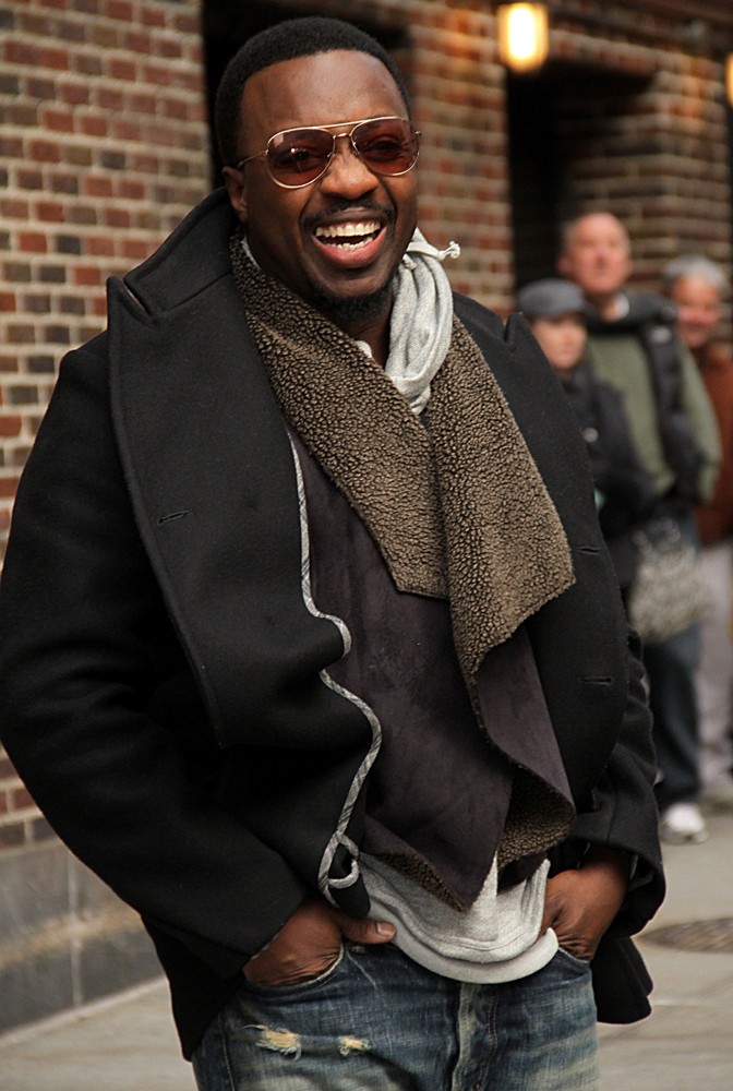 Anthony Hamilton Picture 1 - The Late Show with David Letterman - Arrivals