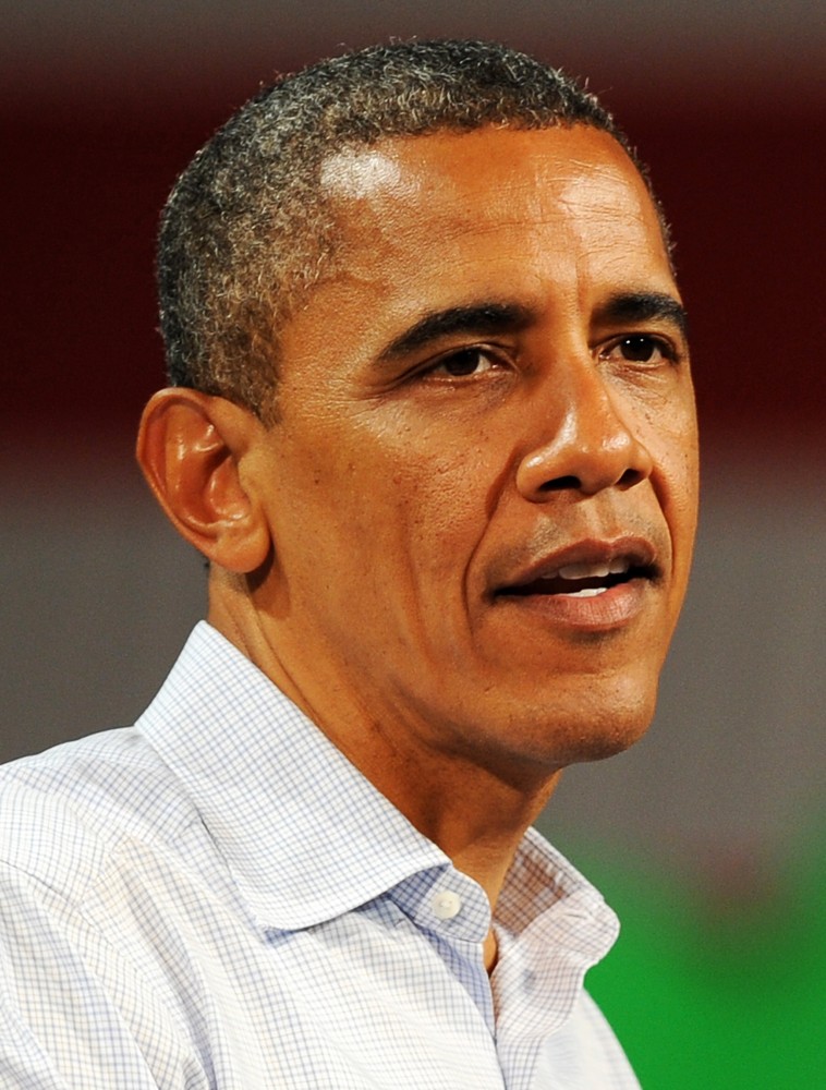 barack-obama Picture 1 - Barack Obama Takes The Stage at A Campaign Rally