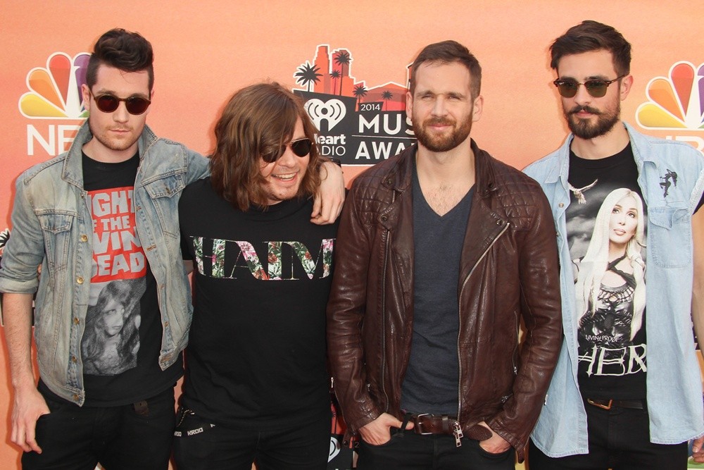 Bastille Picture 1 - 2014 iHeartRadio Music Awards - Arrivals | AceShowbiz