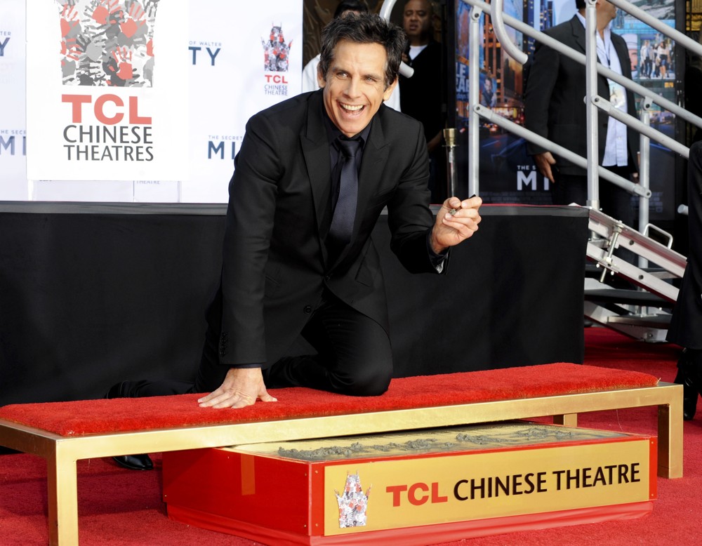 ben-stiller Picture 1 - Ben Stiller Hand and Footprint Ceremony
