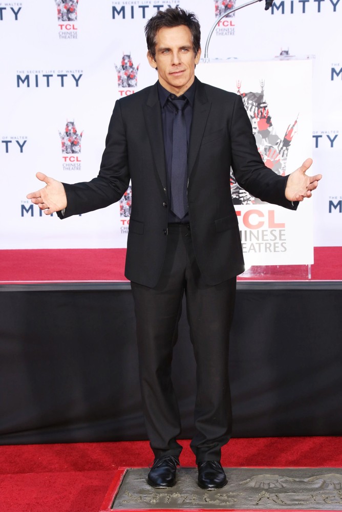 ben-stiller Picture 1 - Ben Stiller Hand and Footprint Ceremony