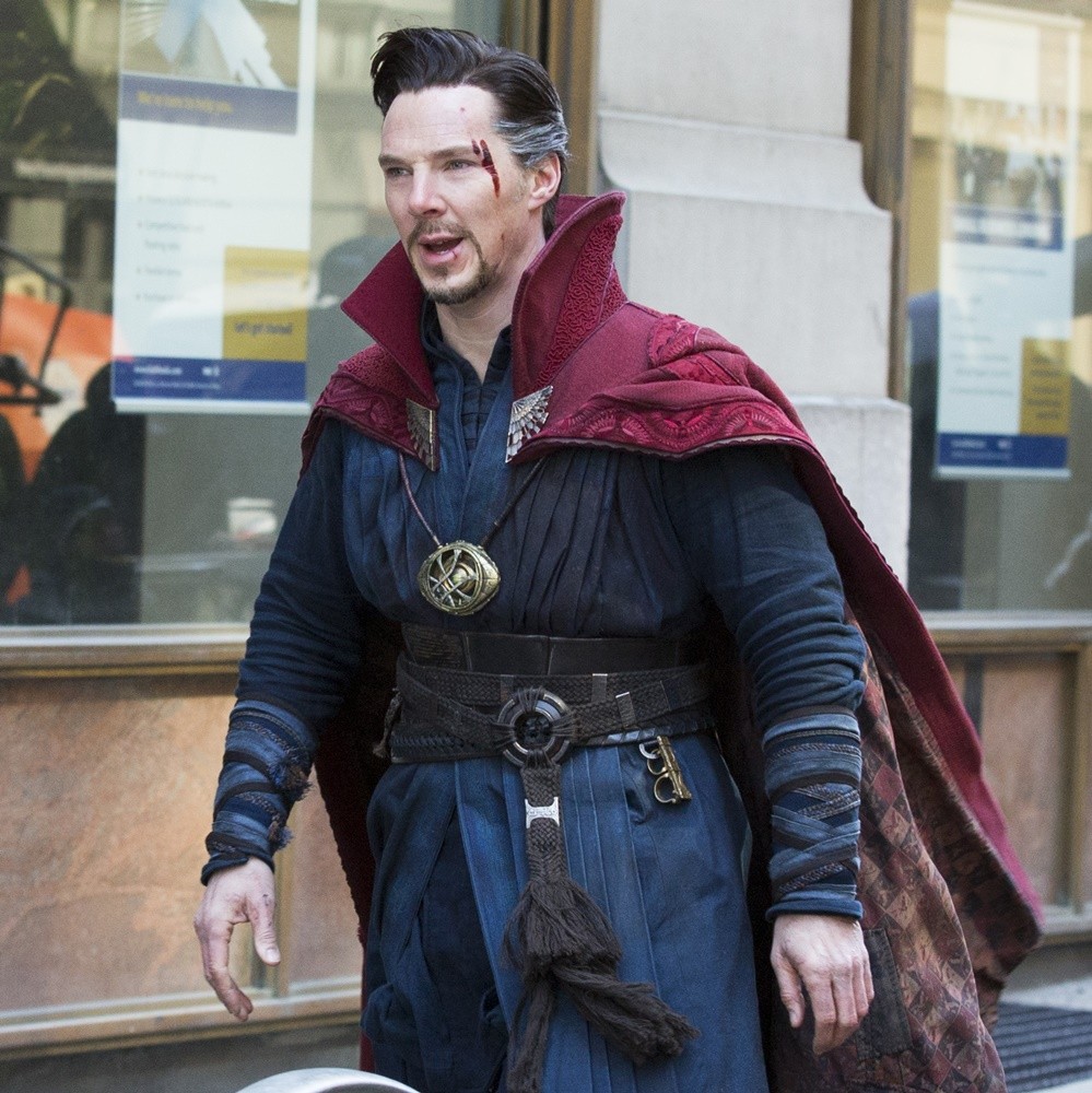 Benedict Cumberbatch Picture 160 - Doctor Strange Filming