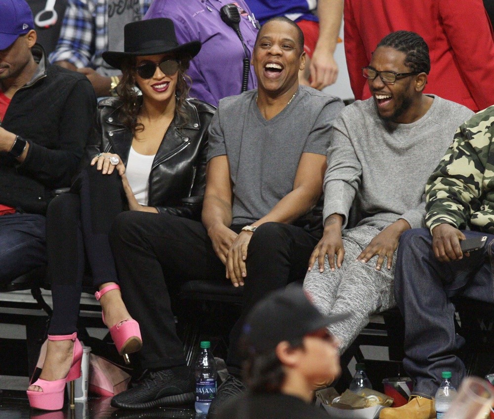 Beyonce Knowles Picture 1 - The Los Angeles Clippers Game