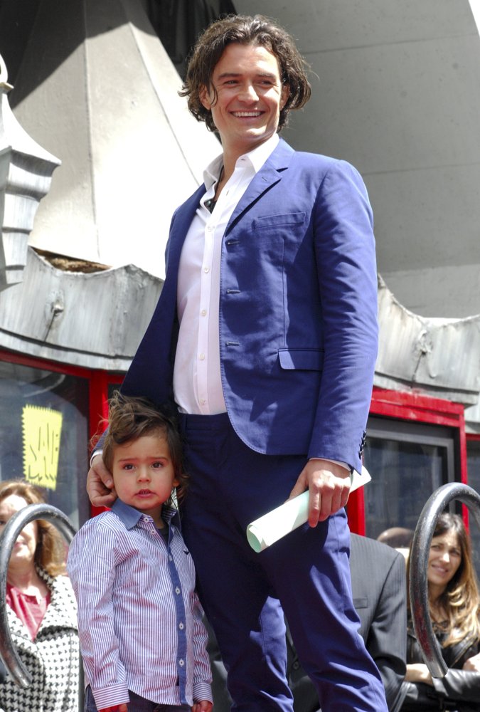 Flynn Bloom Picture 1 - Orlando Bloom Honored with A Star on The ...