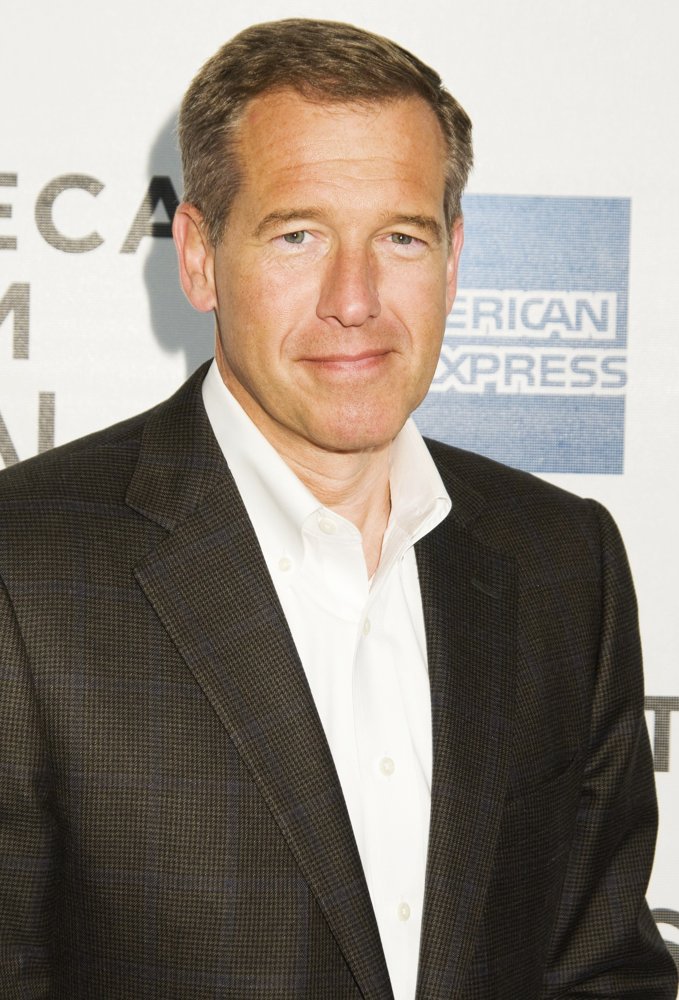Brian Williams Picture 8 - The Late Show with David Letterman - Arrivals