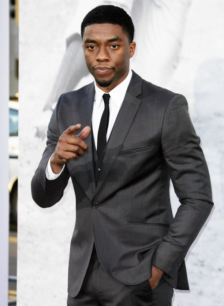 Chadwick Boseman Picture 1 - Los Angeles Premiere of 42: The True Story ...