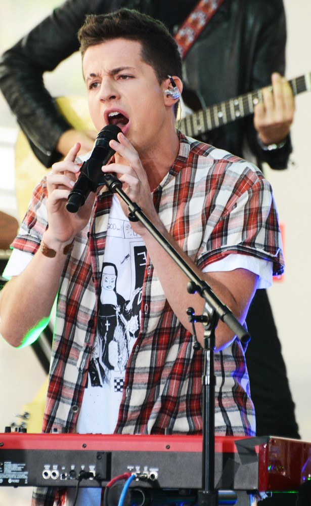 CharliePuth Picture 1 - Charlie Puth Performs on The Today Show