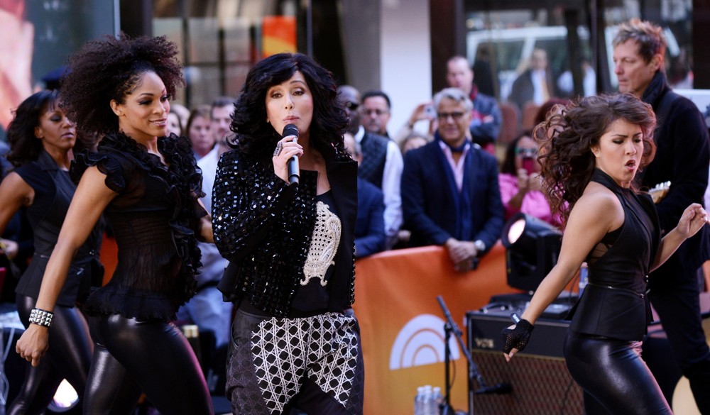 Cher Picture 207 - Taping for CBS Late Show with David Letterman