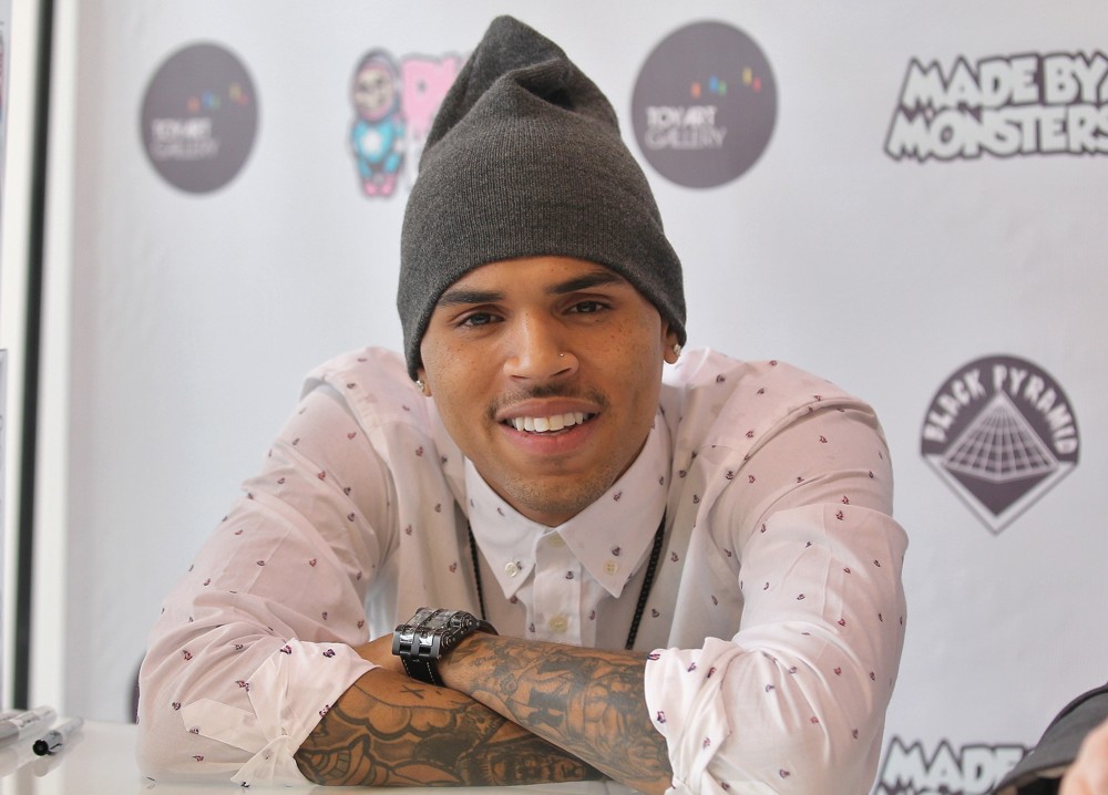 Chris Brown Picture 1 - Chris Brown and Ron English Launches The Dum ...
