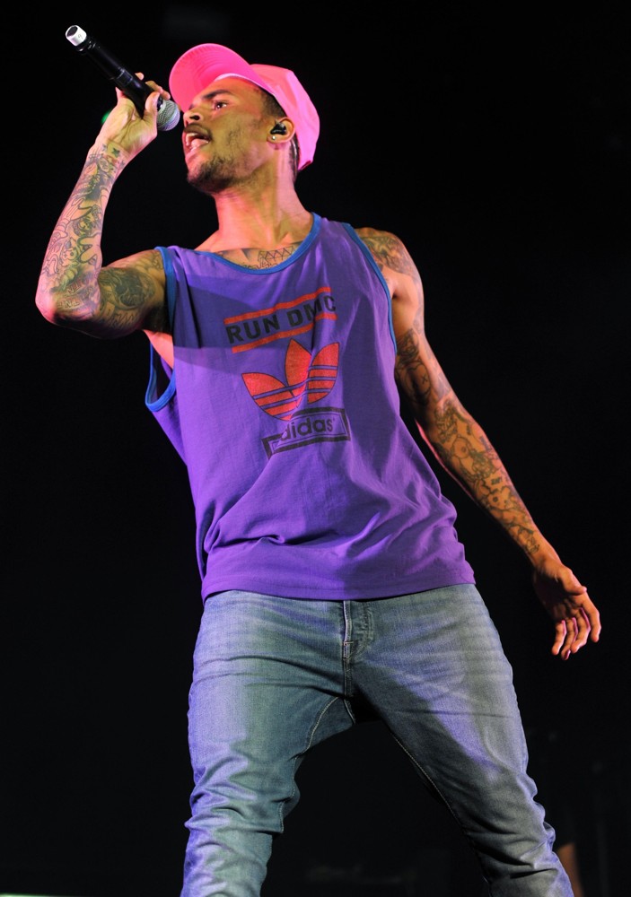 Chris Brown Picture 1 - Chris Brown Performing Live on Stage During ...
