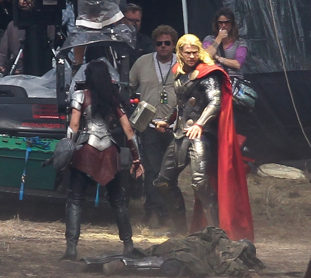 Filming Scenes for The Movie Thor: The Dark World - Picture 1