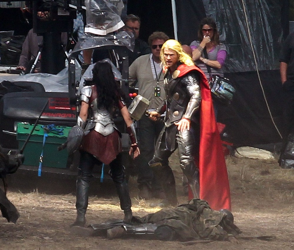 Filming Scenes for The Movie Thor: The Dark World - Picture 1
