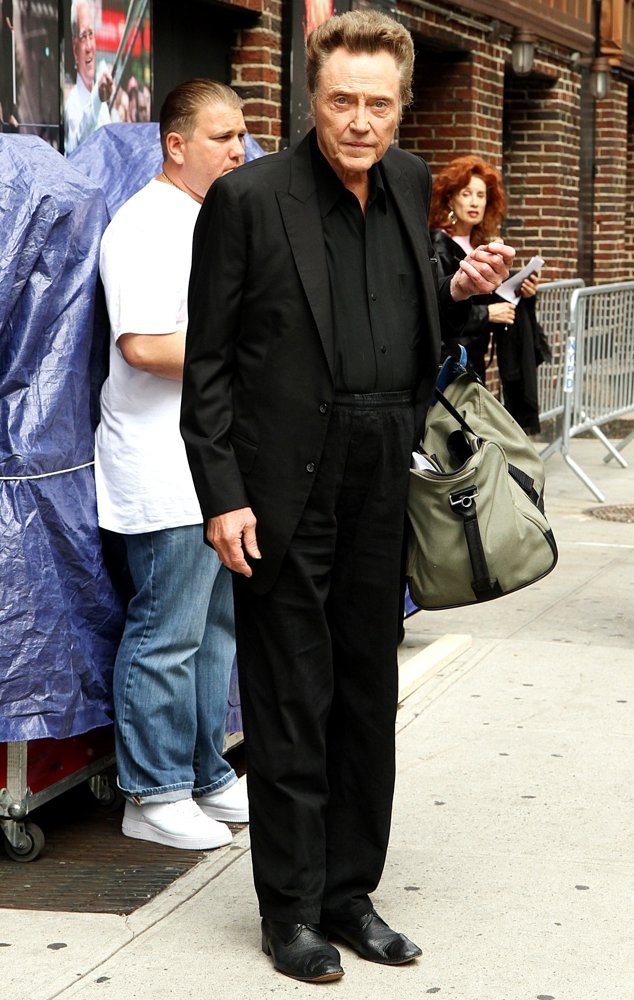 Christopher Walken Picture 1 - Celebrity Taping on The Late Show with ...