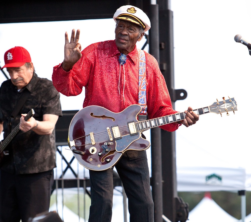 Chuck Berry Picture 1 - Chuck Berry Performs During The Las Vegas ...