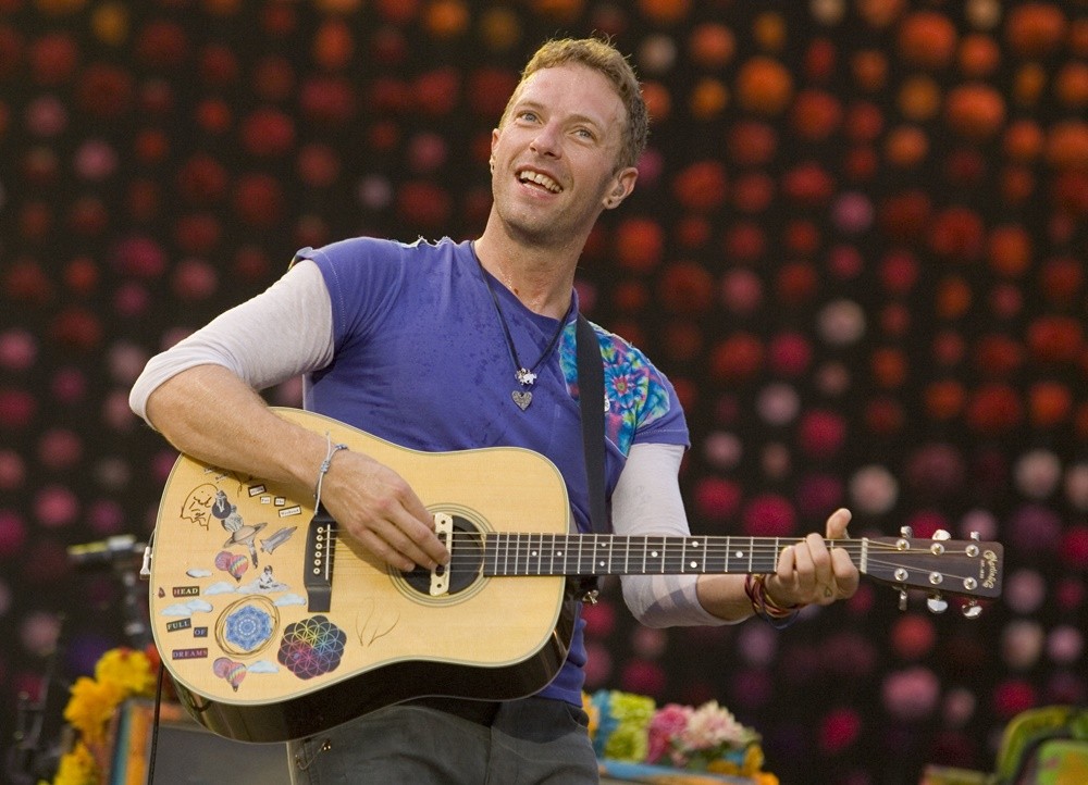 Coldplay Picture 1 - Coldplay Perform Live at Hampden Park Stadium
