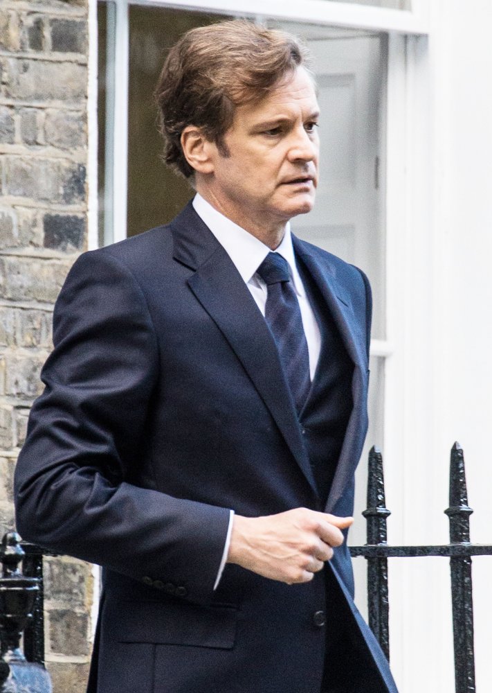 Filming on The Set for The Movie Bridget Jones's Baby - Picture 1