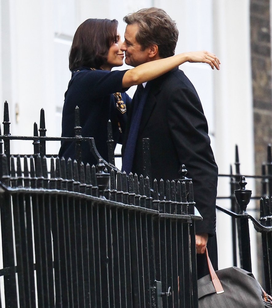 Colin Firth Picture 1 - Filming on The Set for The Movie Bridget Jones ...