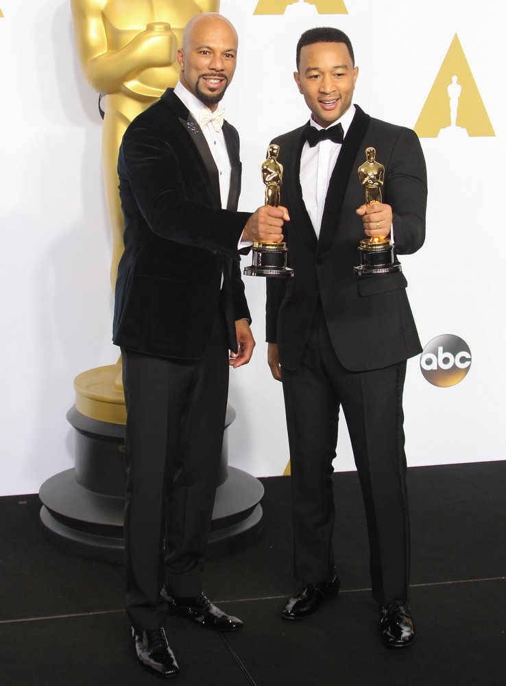 John Legend Picture 1 - The 87th Annual Oscars - Press Room