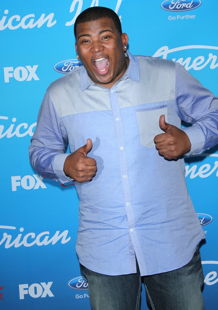 Curtis Finch Jr. Picture 1 - FOX's American Idol Finalists Party