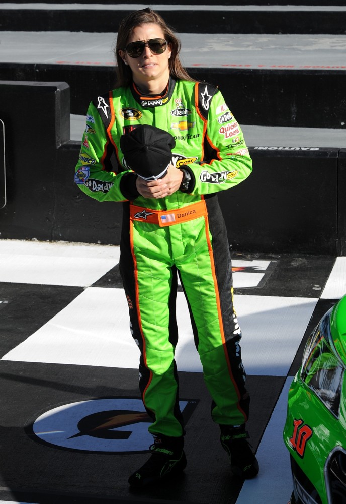 danica-patrick Picture 1 - Danica Patrick Poses After Becoming The ...