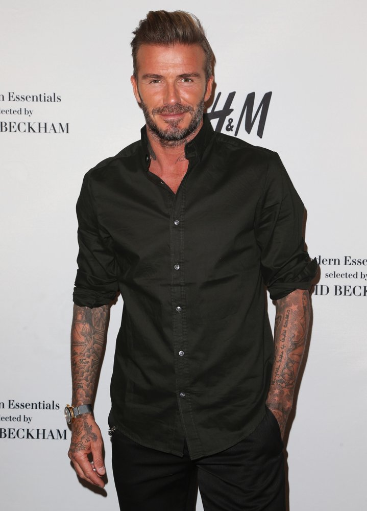 David Beckham Picture 1 - David Beckham Launches New H and M Modern ...