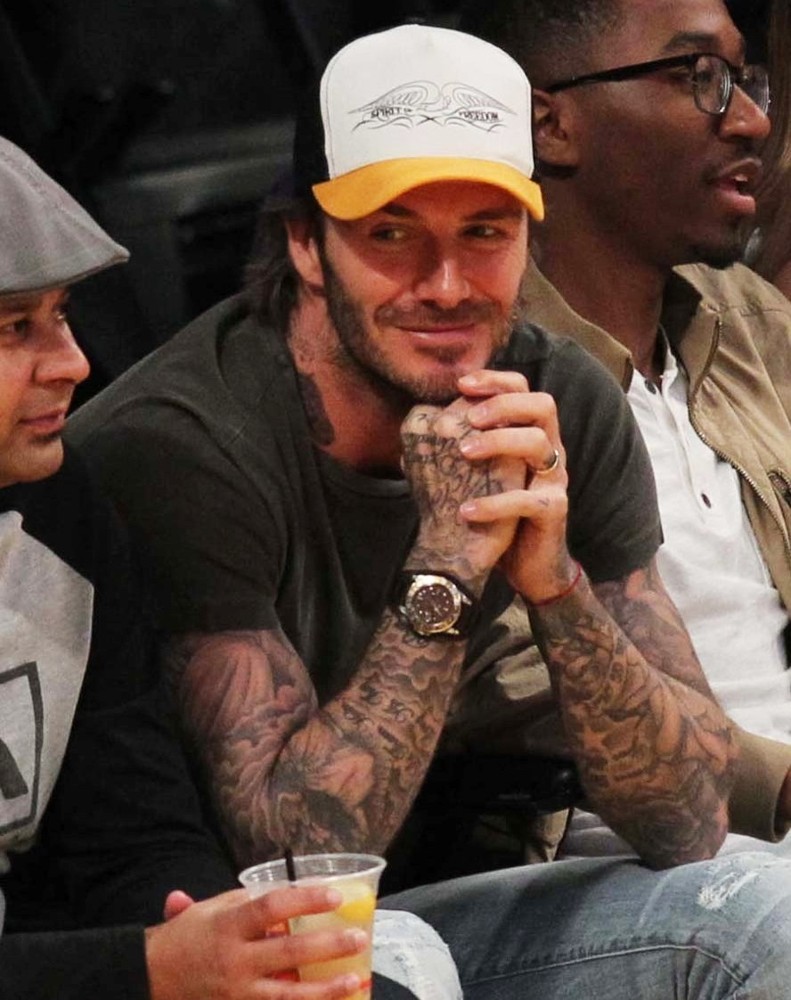David Beckham Picture 187 - David Beckham Lights The Empire State ...