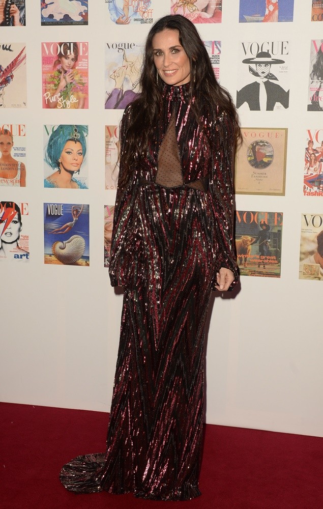 British Vogue 100th Anniversary Gala Dinner - Red Carpet Arrivals ...