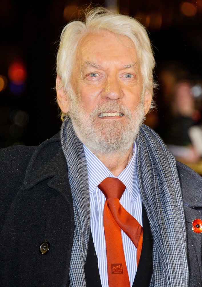Donald Sutherland Picture 1 - The World Premiere of The Hunger Games ...