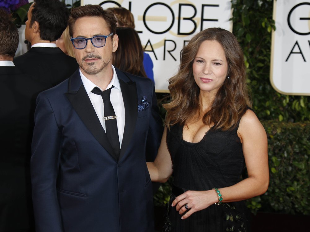 robert-downey-jr-susan-levin Picture 1 - 72nd Annual Golden Globe ...