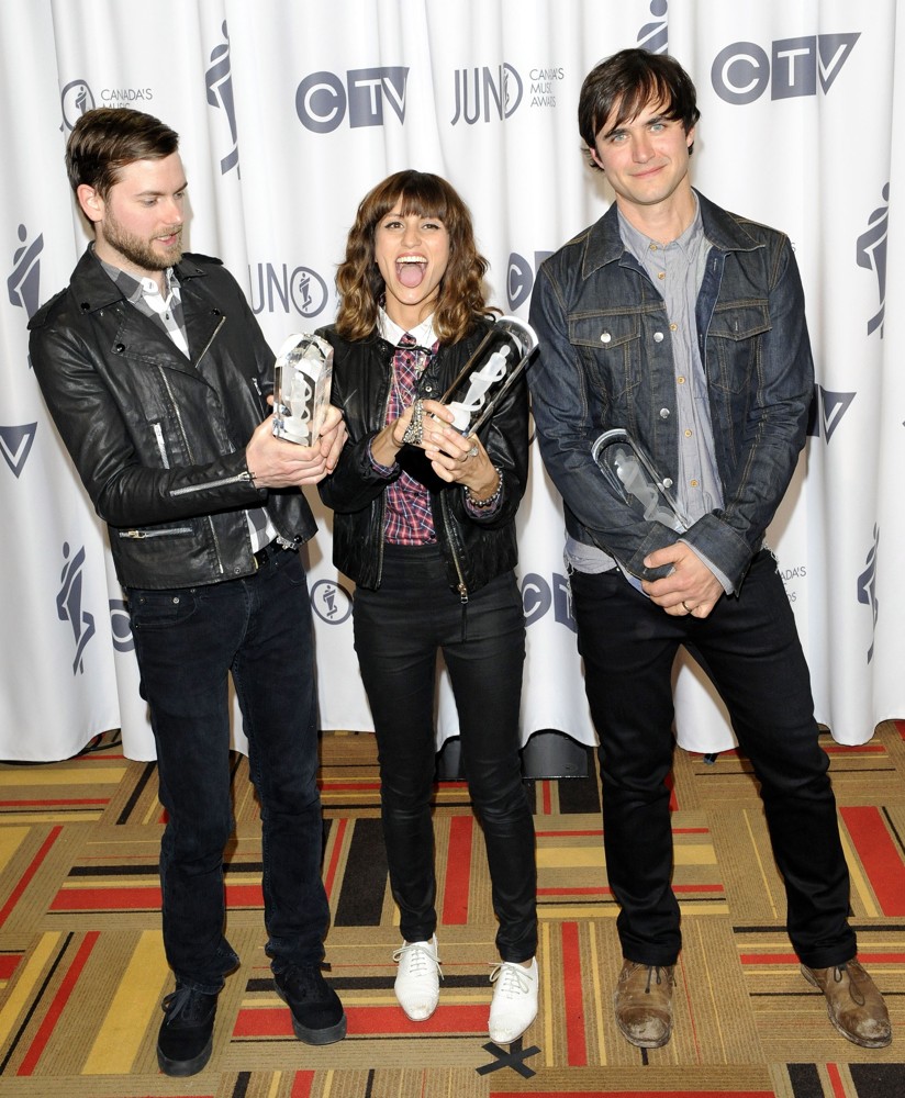 Dragonette Picture 1 - 2012 JUNO Awards - Press Room