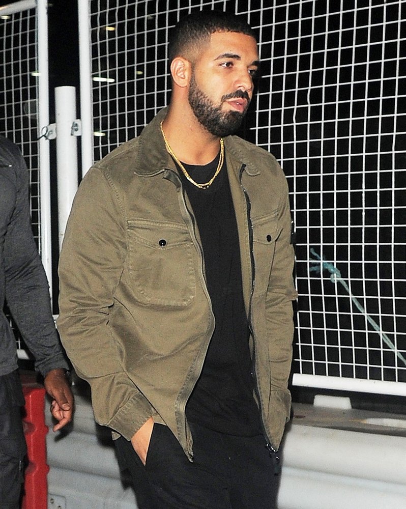 Drake Picture 1 - Drake Seen Leaving Tape Club